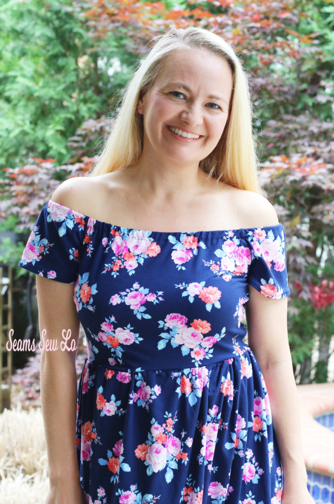 True Beauty Dress Sewing Pattern by Ellie and Mac - Seams Sew Lo