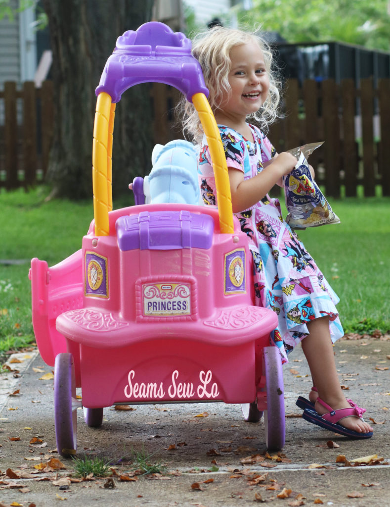 Little Tikes Princess Horse and Carriage Ride On Toy - Seams Sew Lo