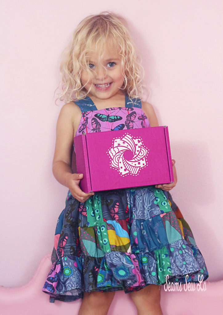 Girls Sierra Dress Sewing Pattern in Anna Maria Horner Fabric Featured ...